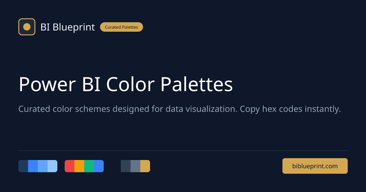 Power BI Color Palettes | BI Blueprint